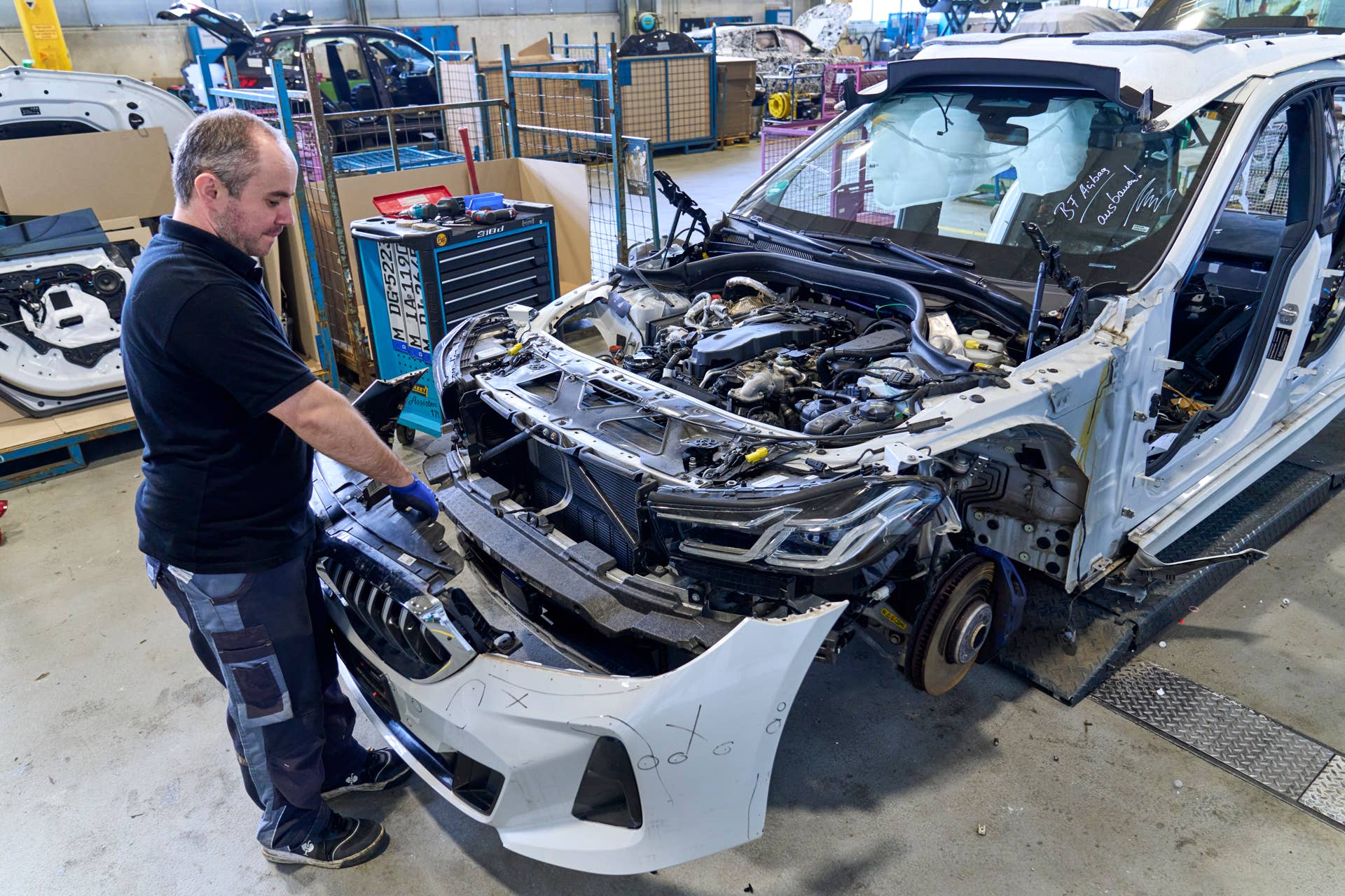 We go inside the facility where BMW recycles its prototypes - Autoblog