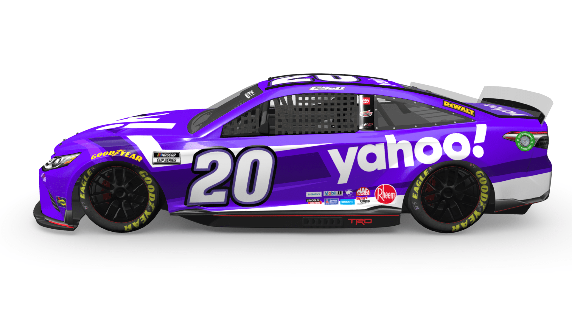 Christopher Bell goes purple with Yahoo/TRD NASCAR partnership - Autoblog