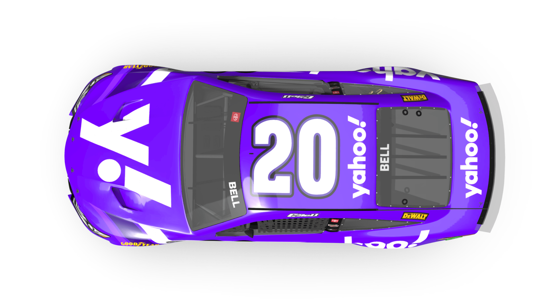 Christopher Bell goes purple with Yahoo/TRD NASCAR partnership - Autoblog