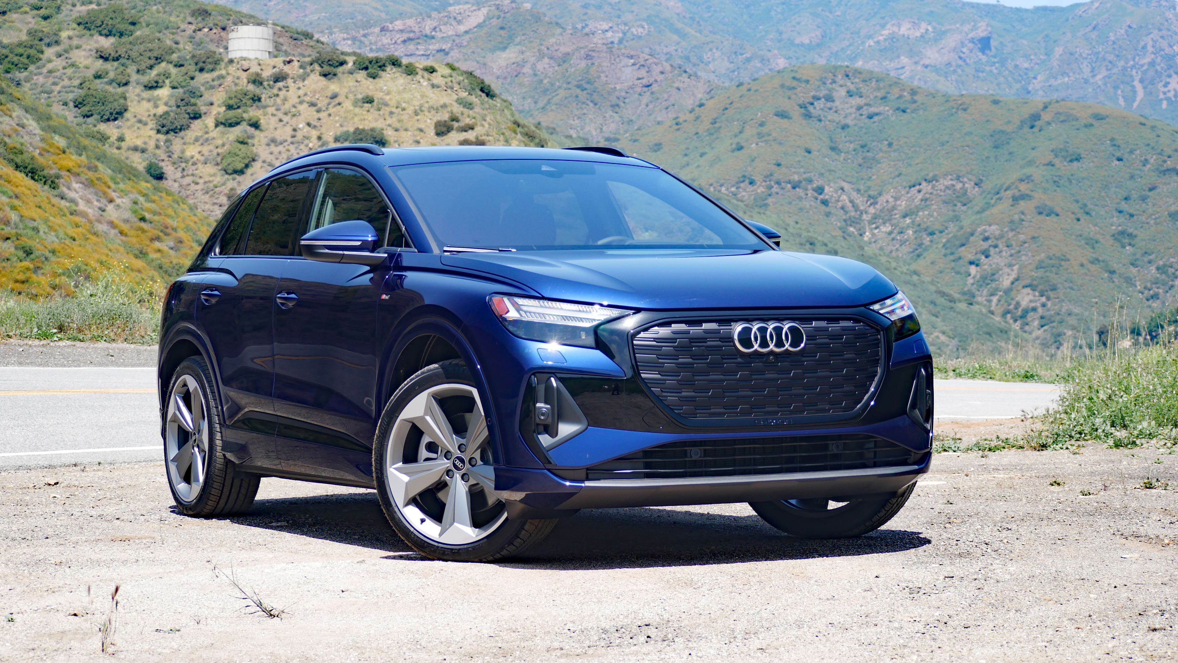 2024 Audi Q4 55 E-Tron First Drive: Big mid-year changes yield zesty EV ...