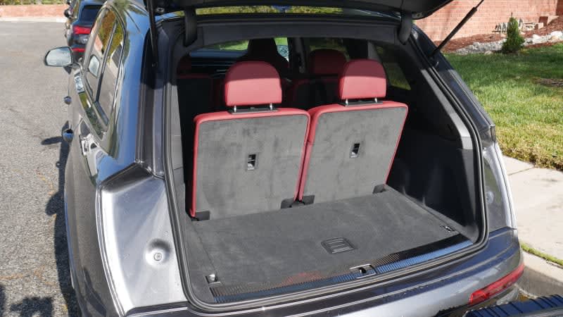 Audi Q7 Luggage Test: How much fits behind the third row? - Autoblog