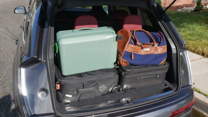 Audi Q7 Luggage Test: How much fits behind the third row? - Autoblog