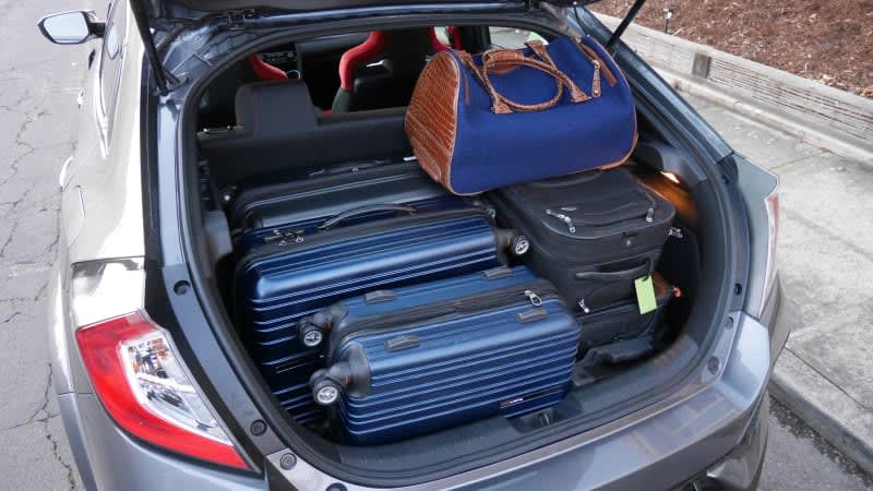 Honda Civic Hatchback Luggage Test: How it compares with sedan and ...