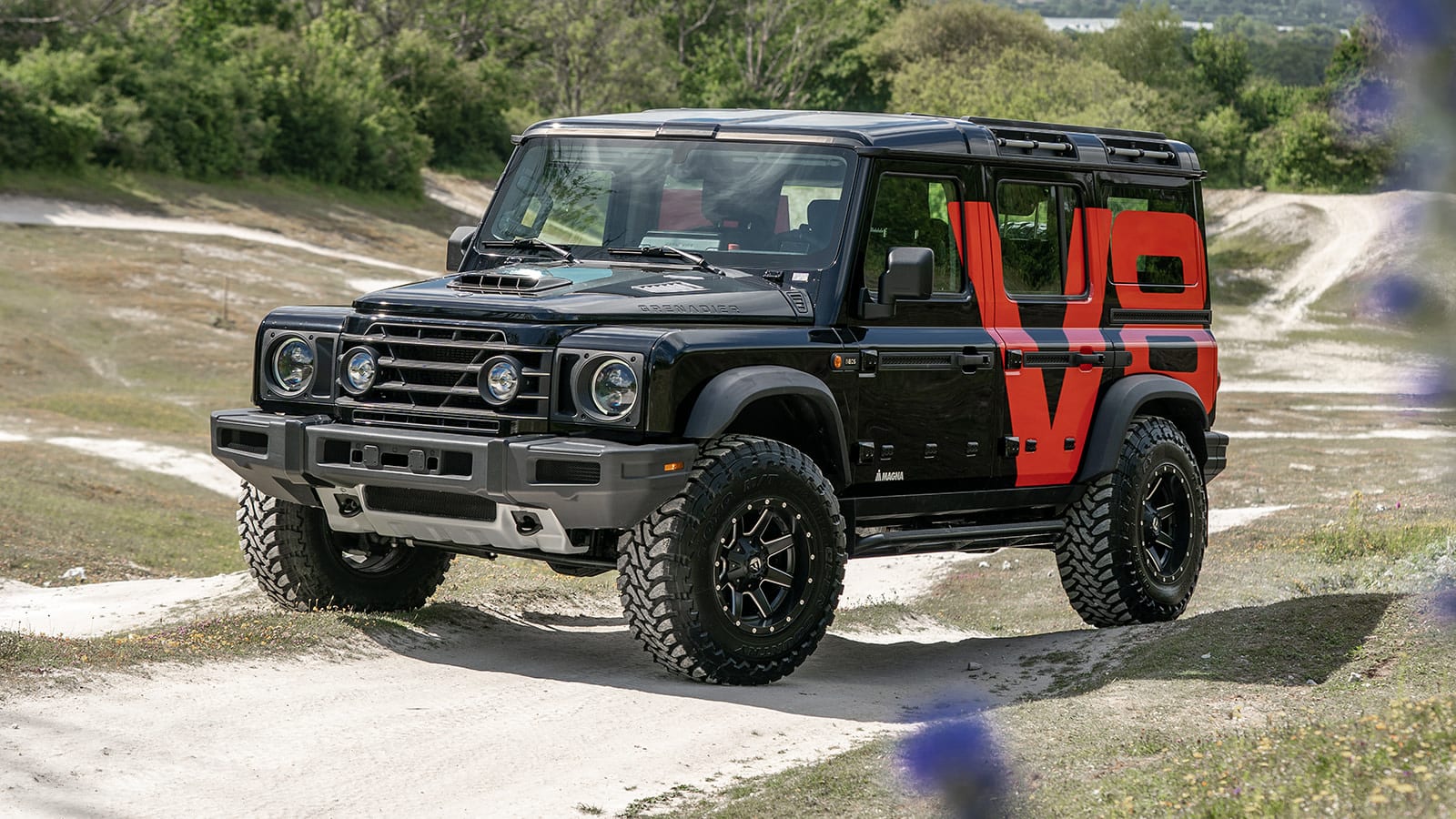 Ineos shows off V8-swapped, lifted and race-ready Grenadiers at ...