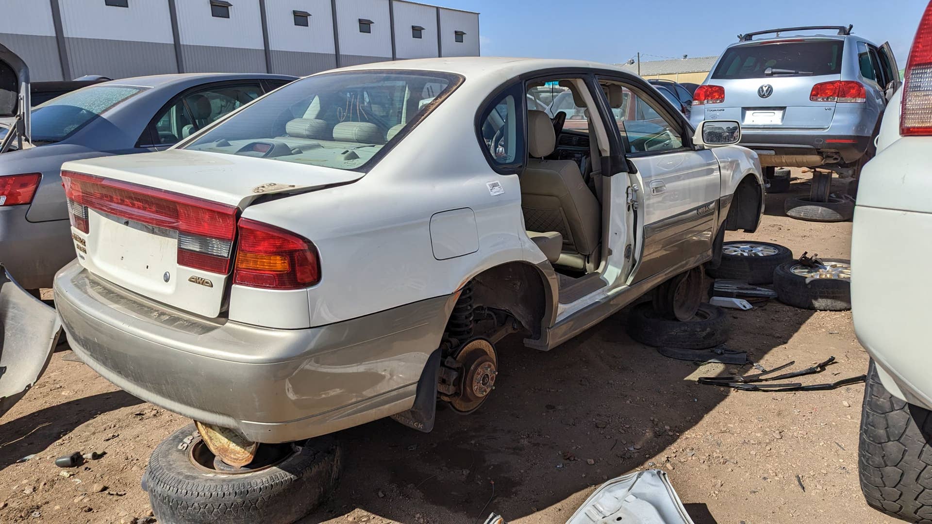 Junkyard Gem: 2002 Subaru Outback H6-3.0 Sedan - Autoblog