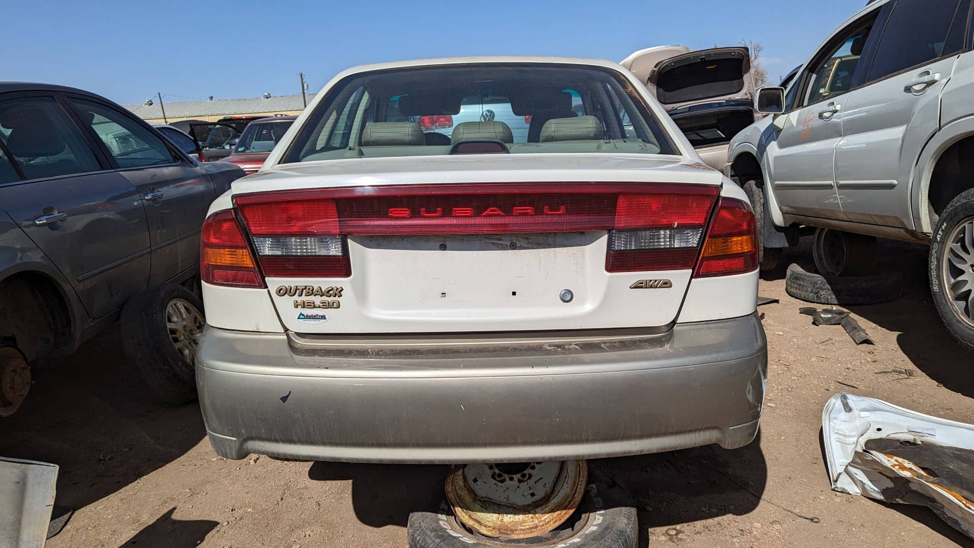 Junkyard Gem: 2002 Subaru Outback H6-3.0 Sedan - Autoblog