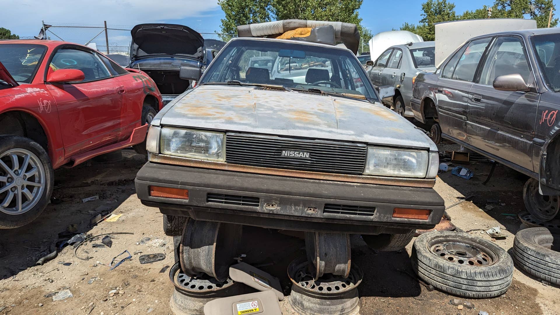 Junkyard Gem: 1990 Nissan Sentra with 440K miles - Autoblog