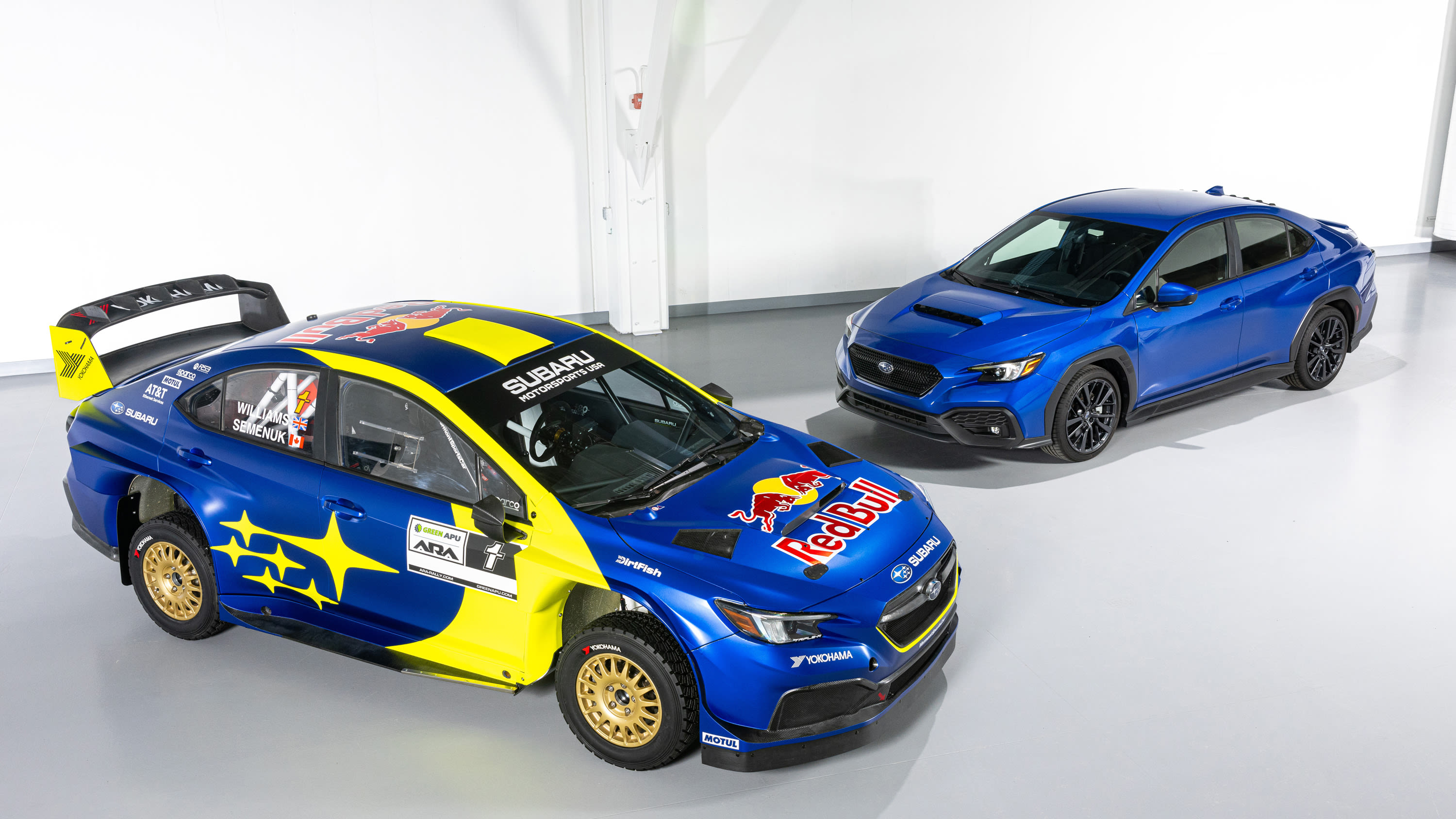 2023 Subaru WRX rally car ready to flick and fly in the American woods