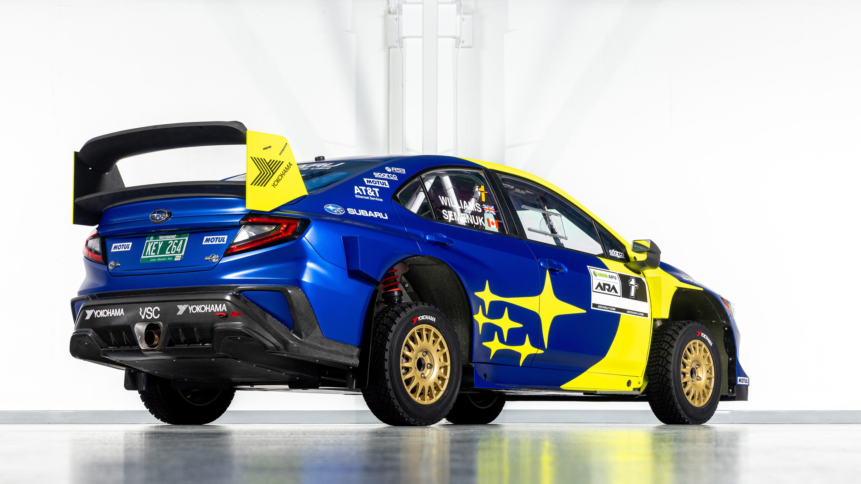2023 Subaru WRX rally car ready to flick and fly in the American woods