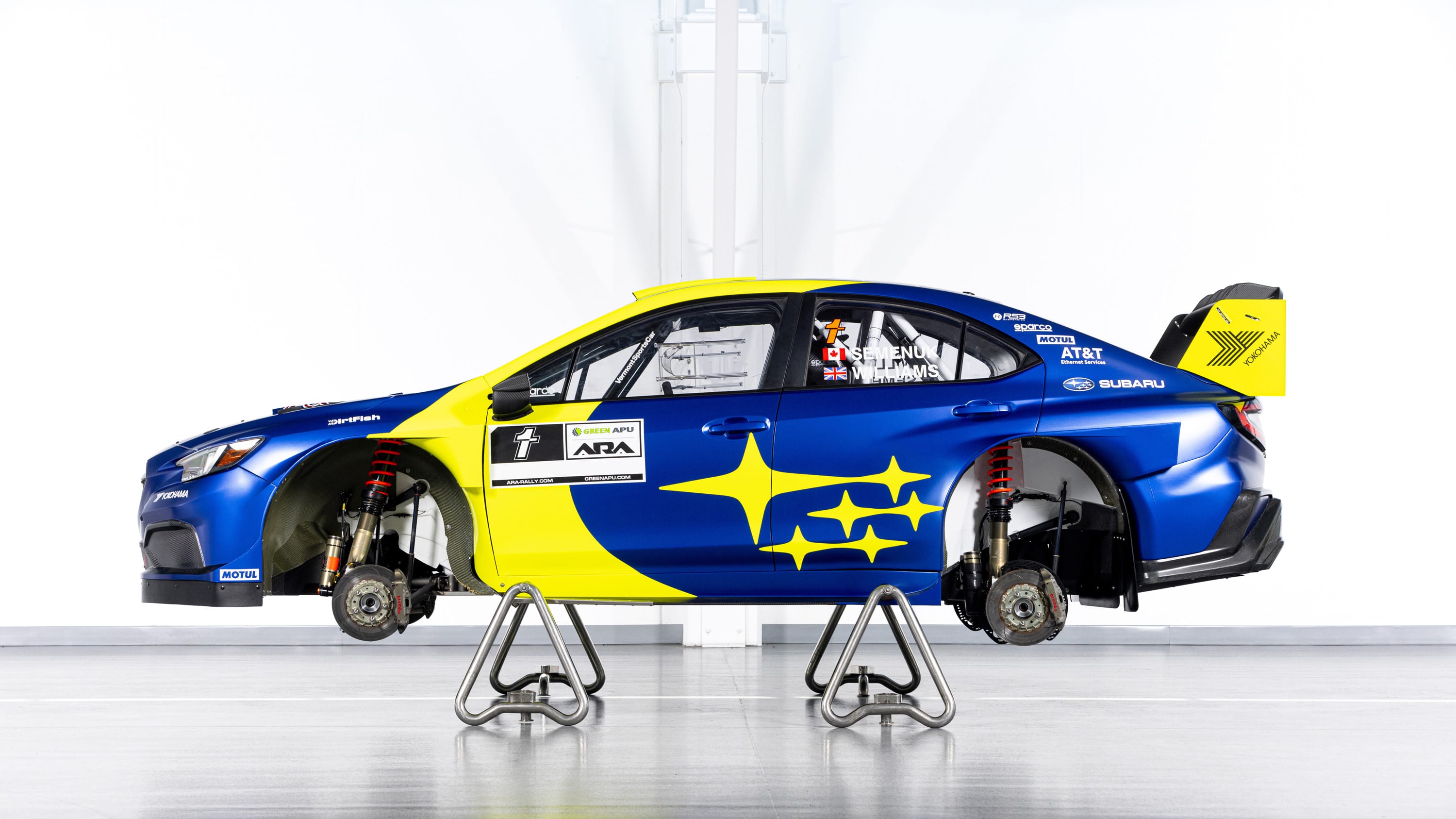 2023 Subaru WRX rally car ready to flick and fly in the American woods