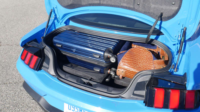 Ford Mustang Luggage Test: How big is the trunk? - Autoblog
