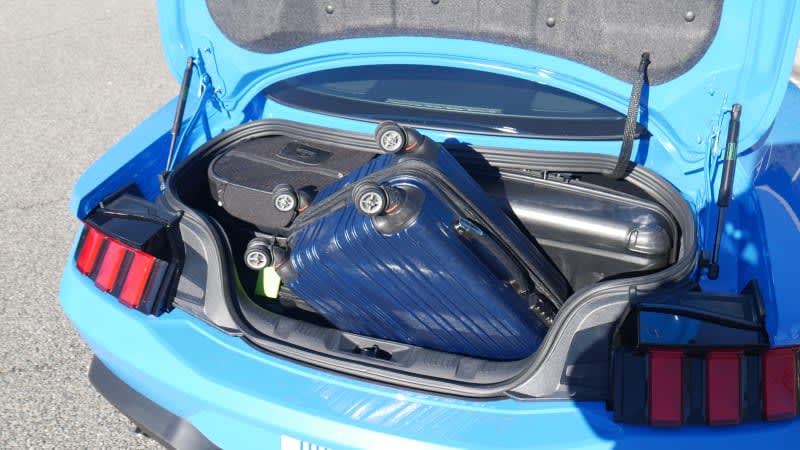 Ford Mustang Luggage Test: How big is the trunk? - Autoblog