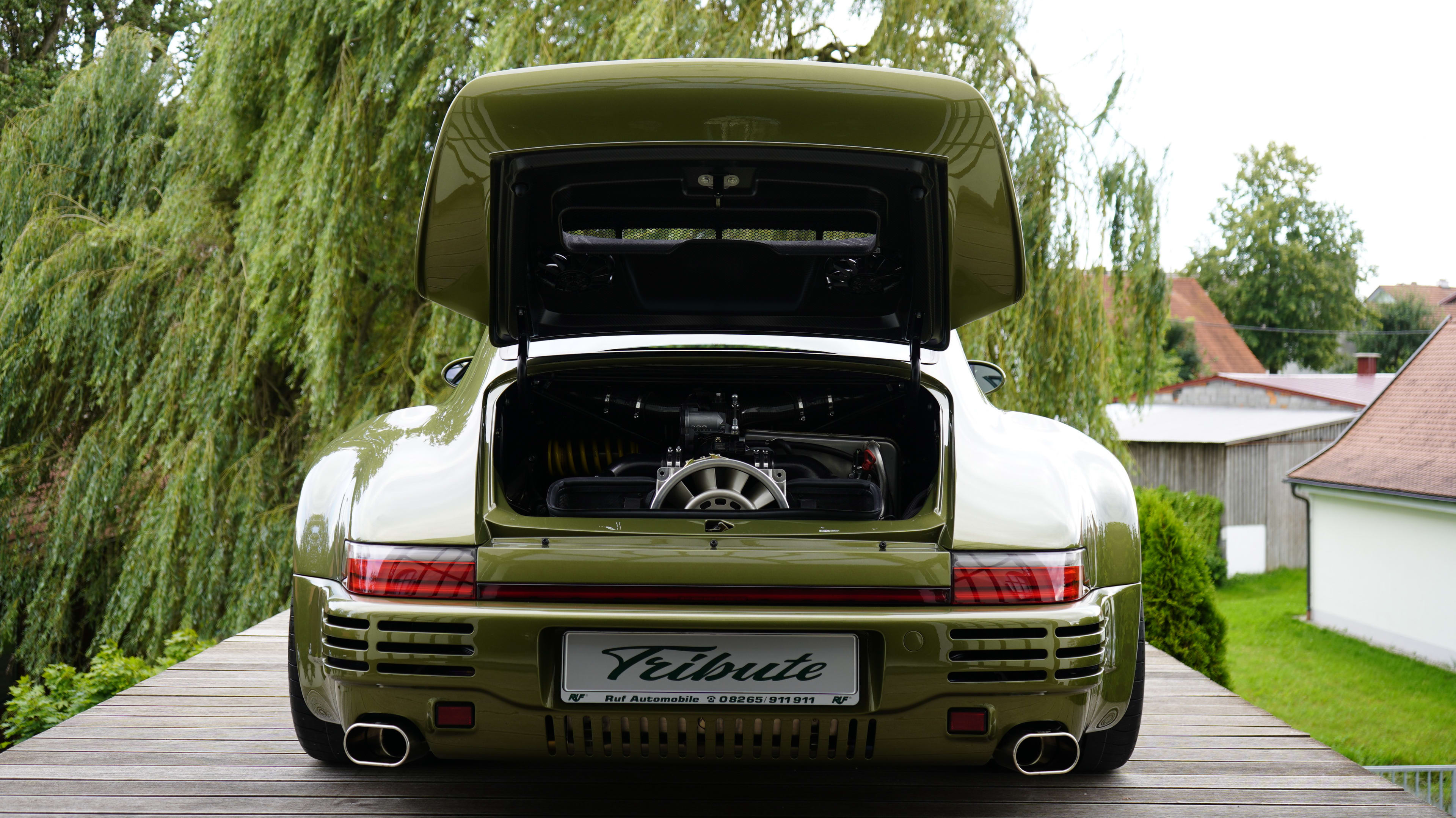 Ruf reveals air-cooled Tribute, open-top R Spyder and CTR3 Evo at The ...