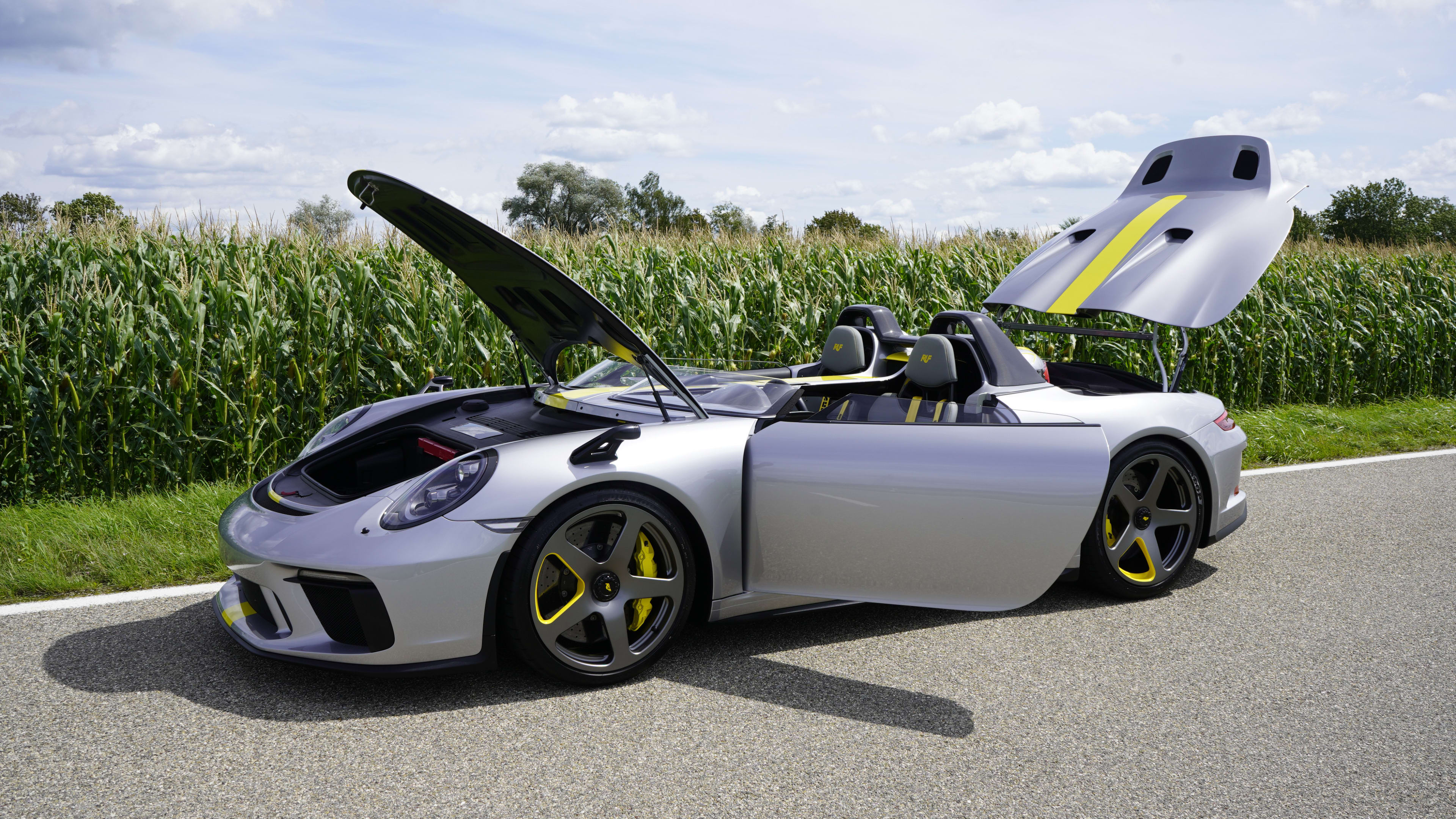 Ruf reveals air-cooled Tribute, open-top R Spyder and CTR3 Evo at The ...