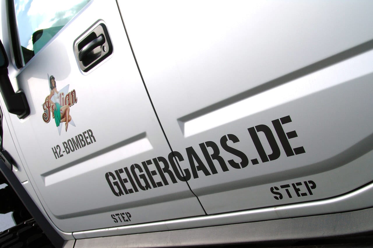 GeigerCars Hummer H2 Bomber is ready for winter...now that it's spring ...