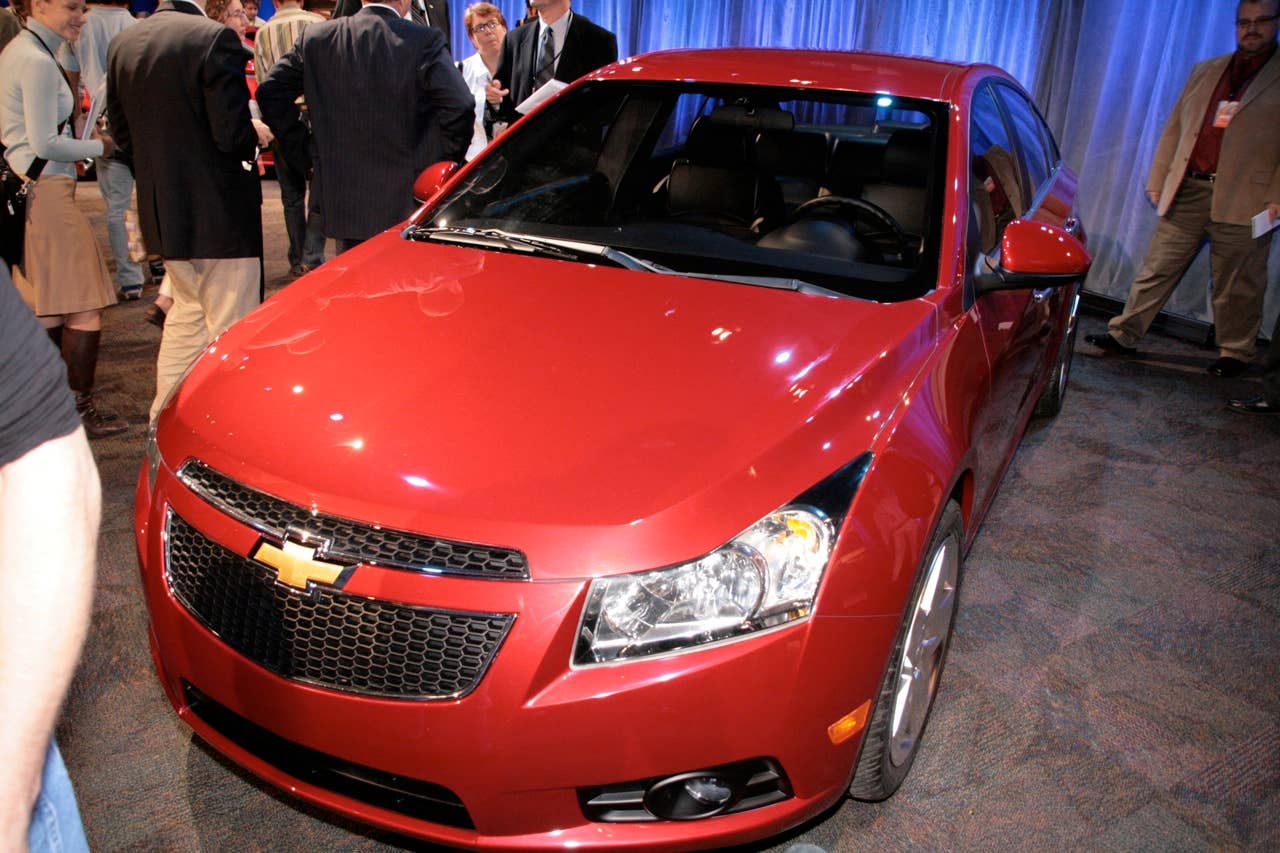 Paris Preview: 2010 Chevy Cruze in person - Autoblog