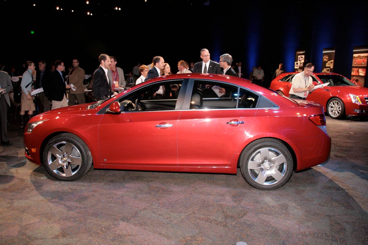 Paris Preview: 2010 Chevy Cruze in person - Autoblog