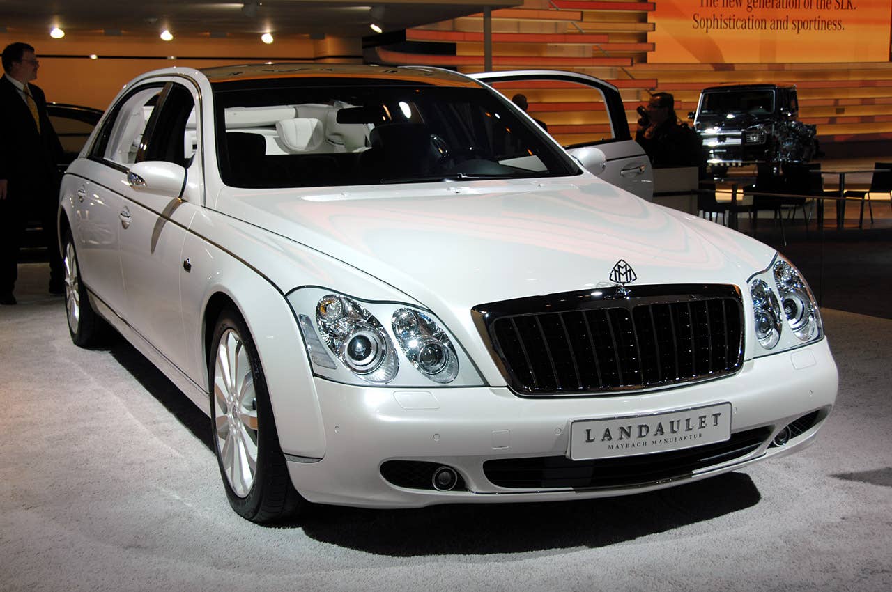 Maybach 62 Landaulet unveiled - Autoblog