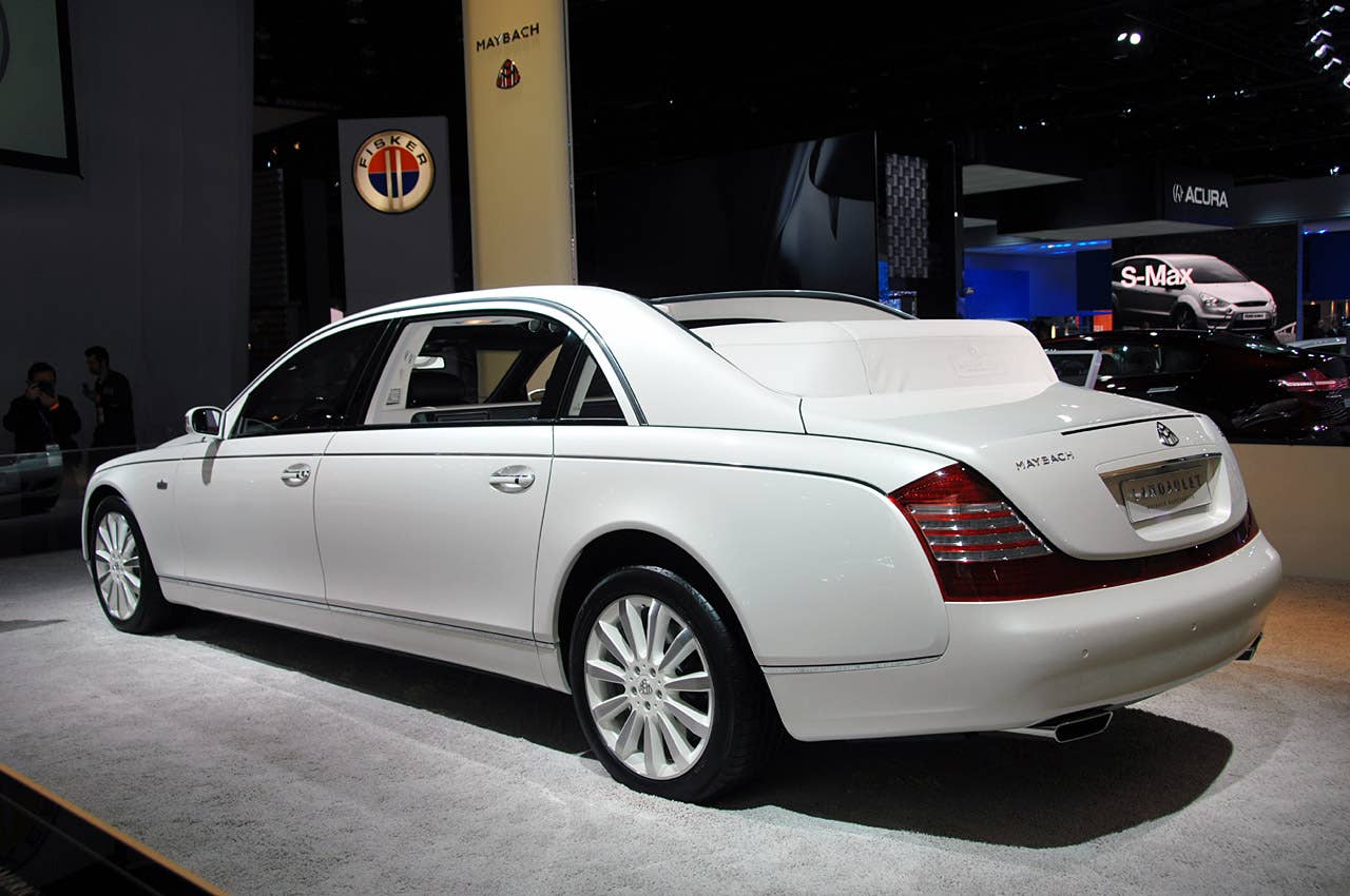 Detroit 2008: Maybach Landaulet arrives in style - Autoblog