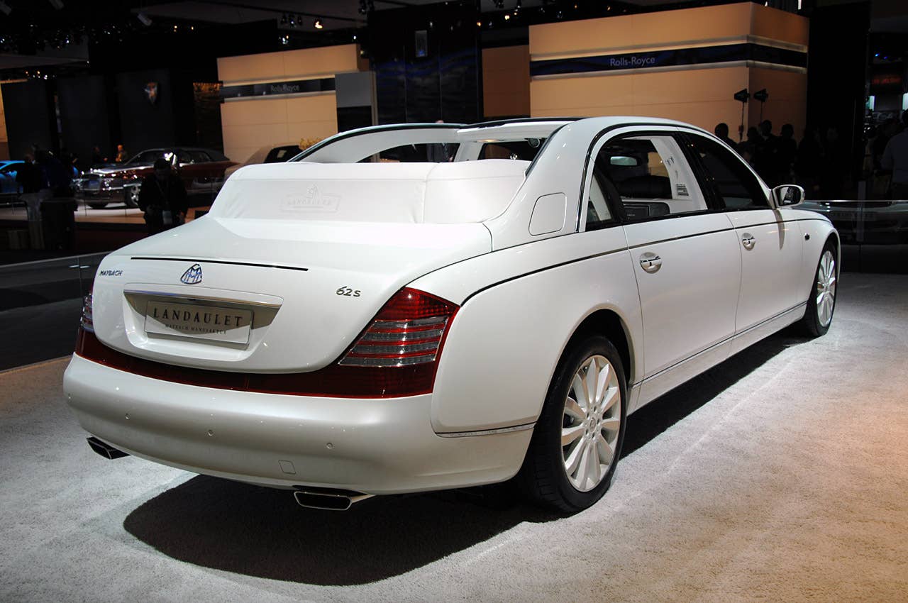 Maybach 62 Landaulet unveiled - Autoblog