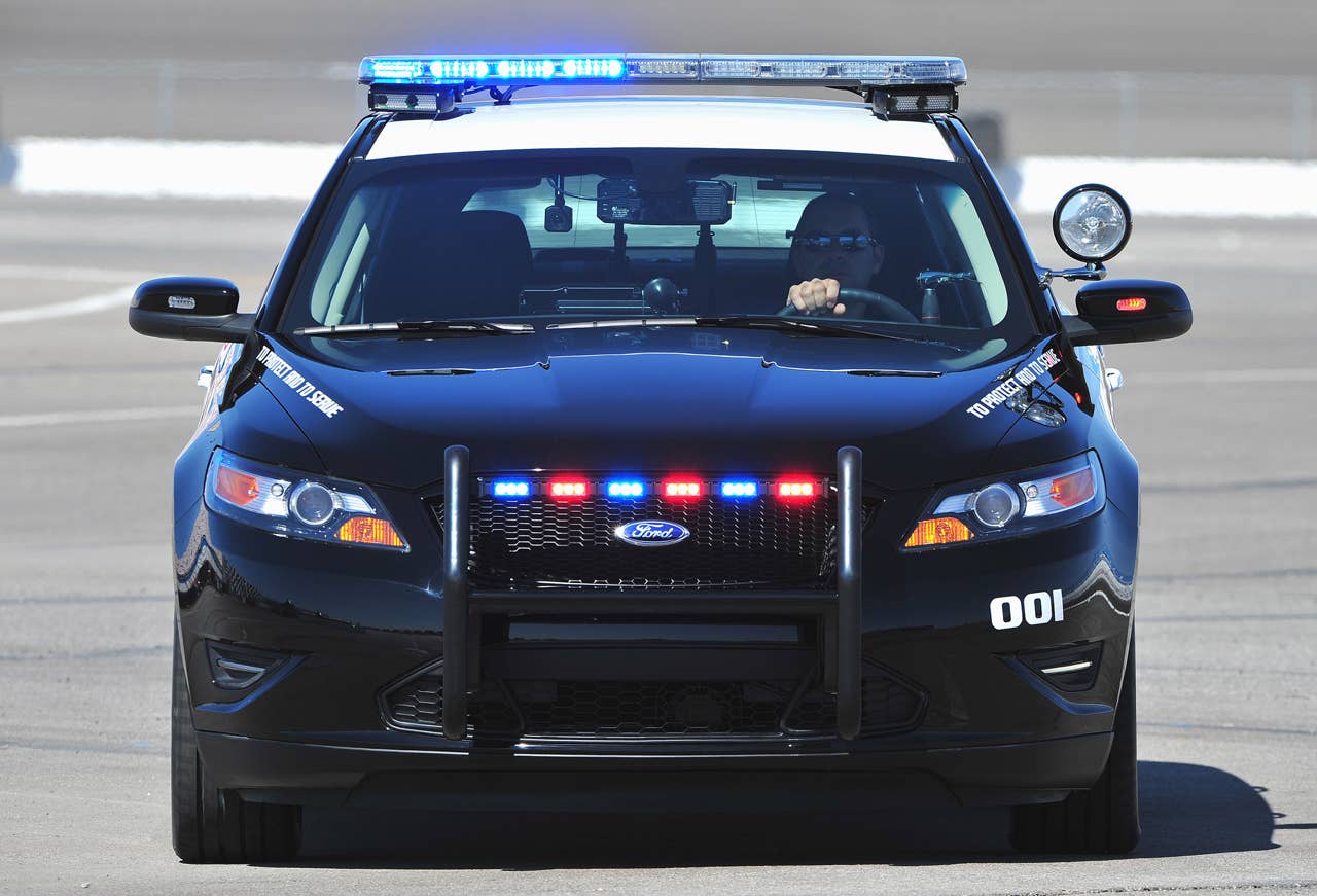 BREAKING: First images of Ford's new Taurus-based Police Interceptor ...