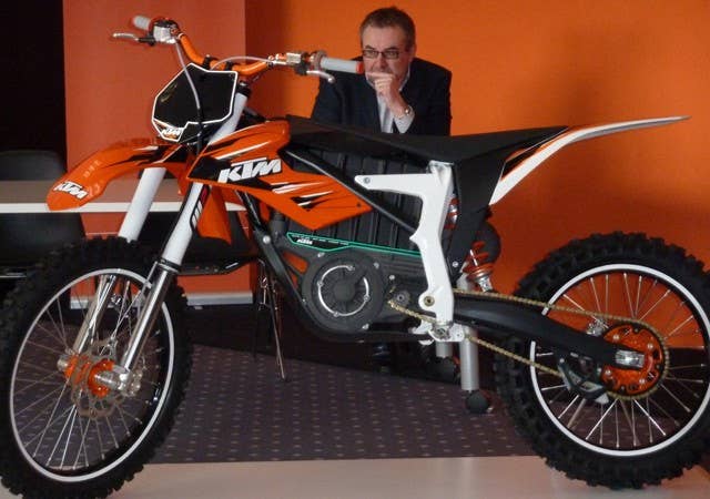 First look at the KTM Freeride: Electric motorcycle photos leak from ...