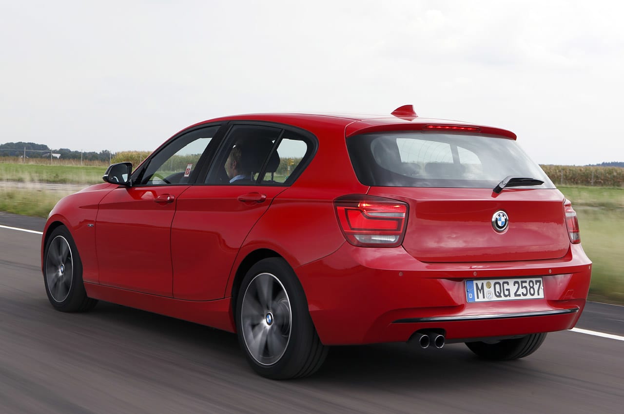BMW 1 Series with B38 three-cylinder engine - Autoblog