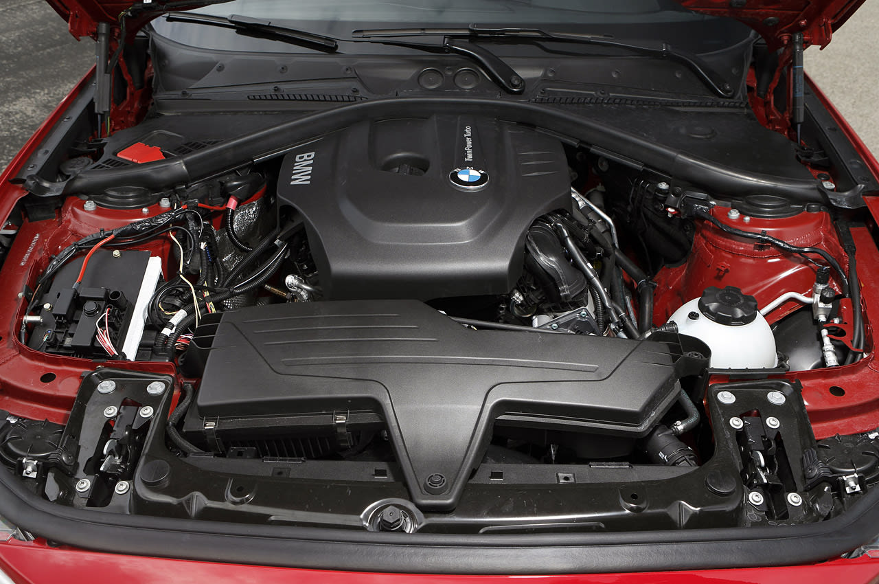 BMW 1 Series with B38 three-cylinder engine - Autoblog