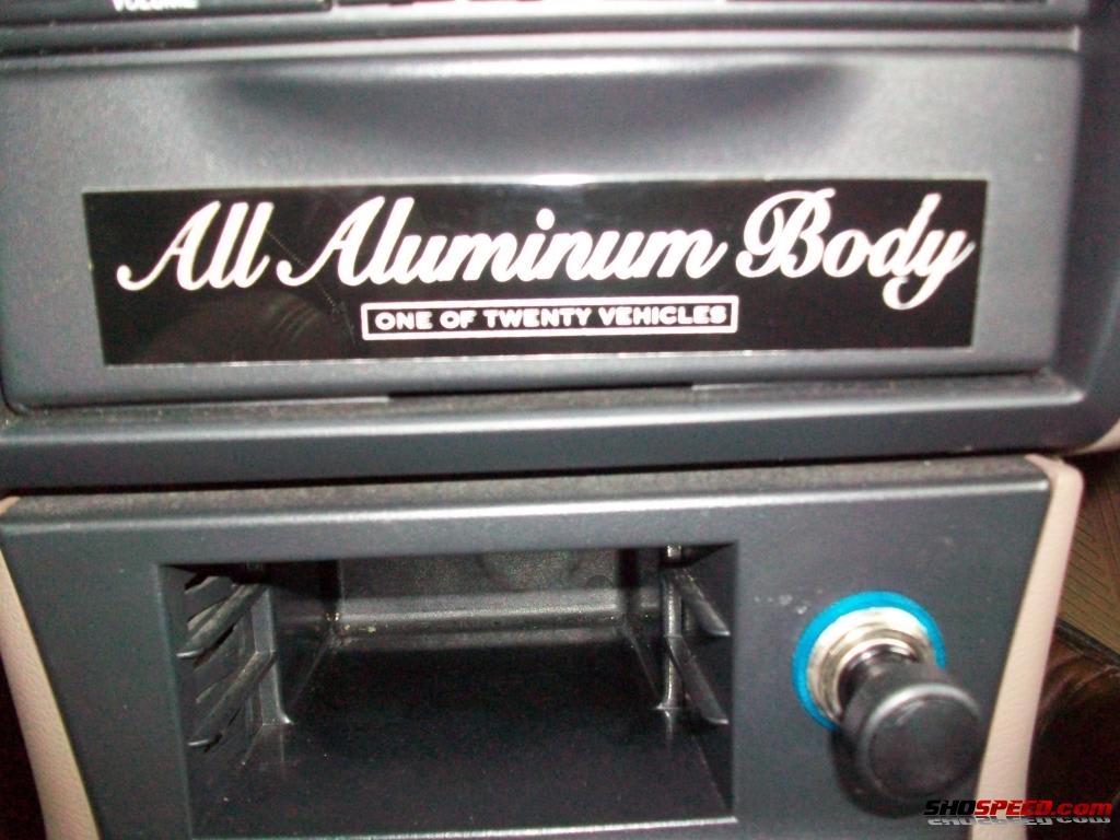 Ultra-rare SHO-powered aluminum-bodied Mercury Sable AIV spotted in ...