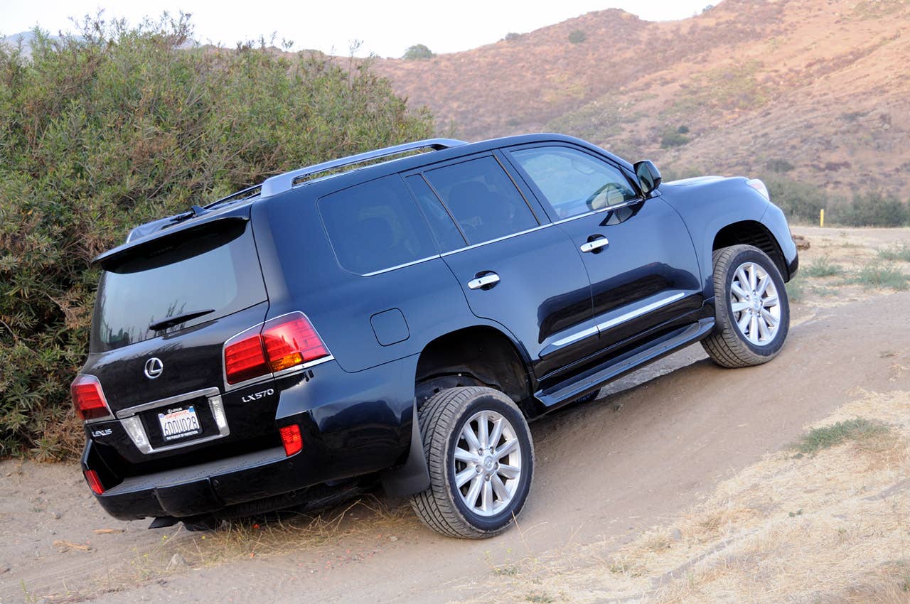 Review: 2009 Lexus LX570 is three tons of luxury with a dollop of off ...