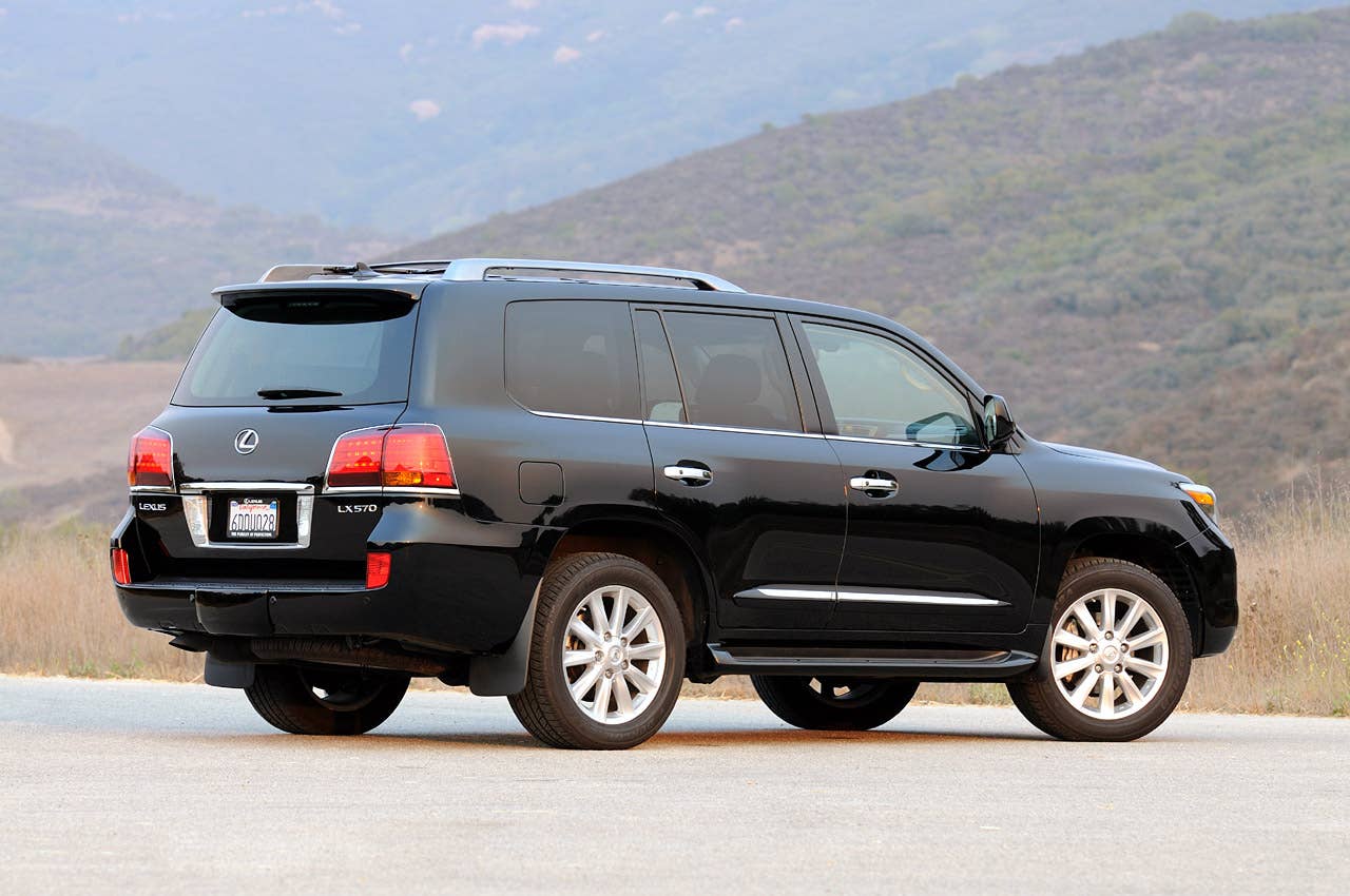Review: 2009 Lexus LX570 is three tons of luxury with a dollop of off ...