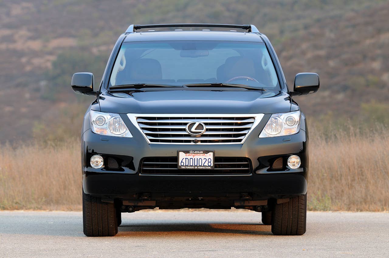 Review: 2009 Lexus LX570 is three tons of luxury with a dollop of off ...