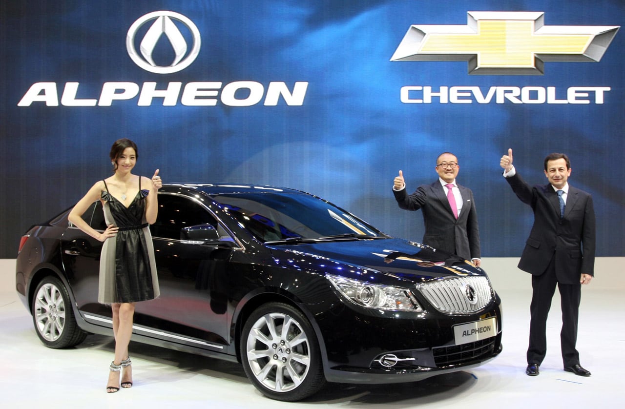 Buick LaCrosse rebranded as Daewoo Alpheon in South Korea - Autoblog