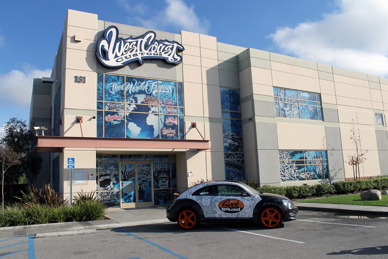 Geek Squad's famous Beetle gets updated courtesy of West Coast Customs ...