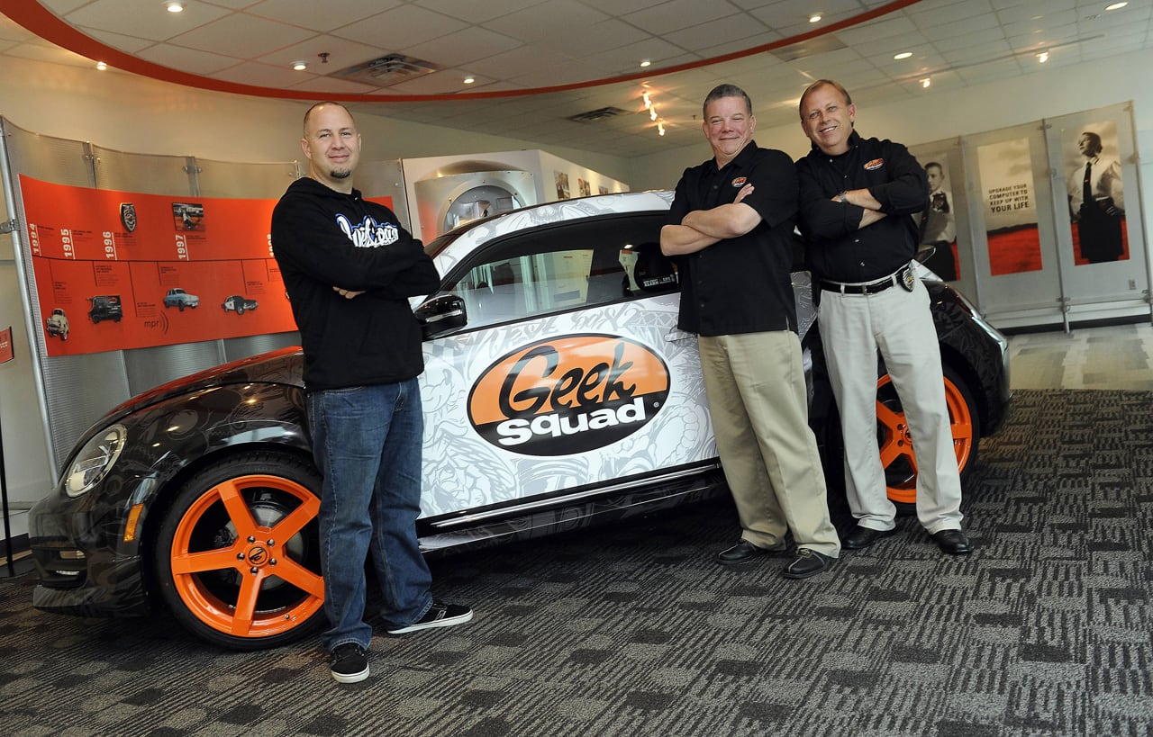 Geek Squad's famous Beetle gets updated courtesy of West Coast Customs ...