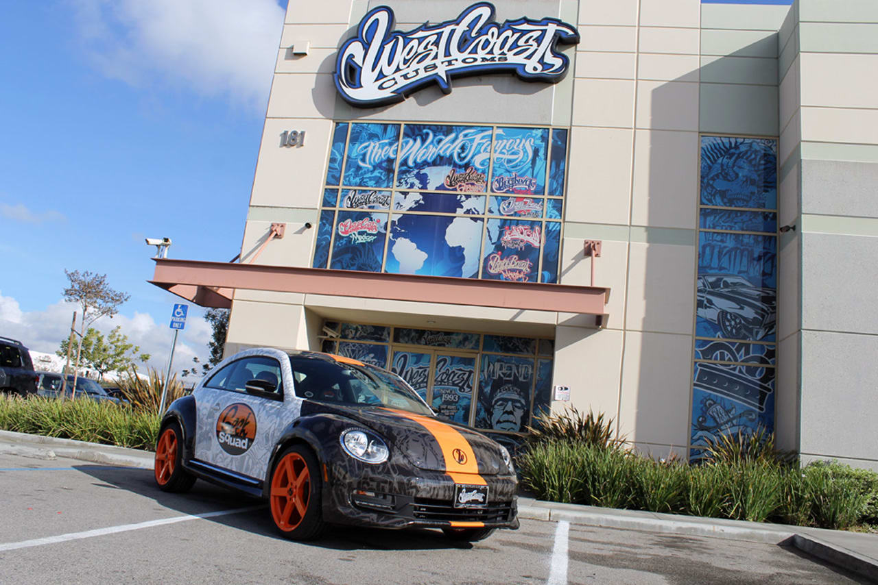 Geek Squad's famous Beetle gets updated courtesy of West Coast Customs ...