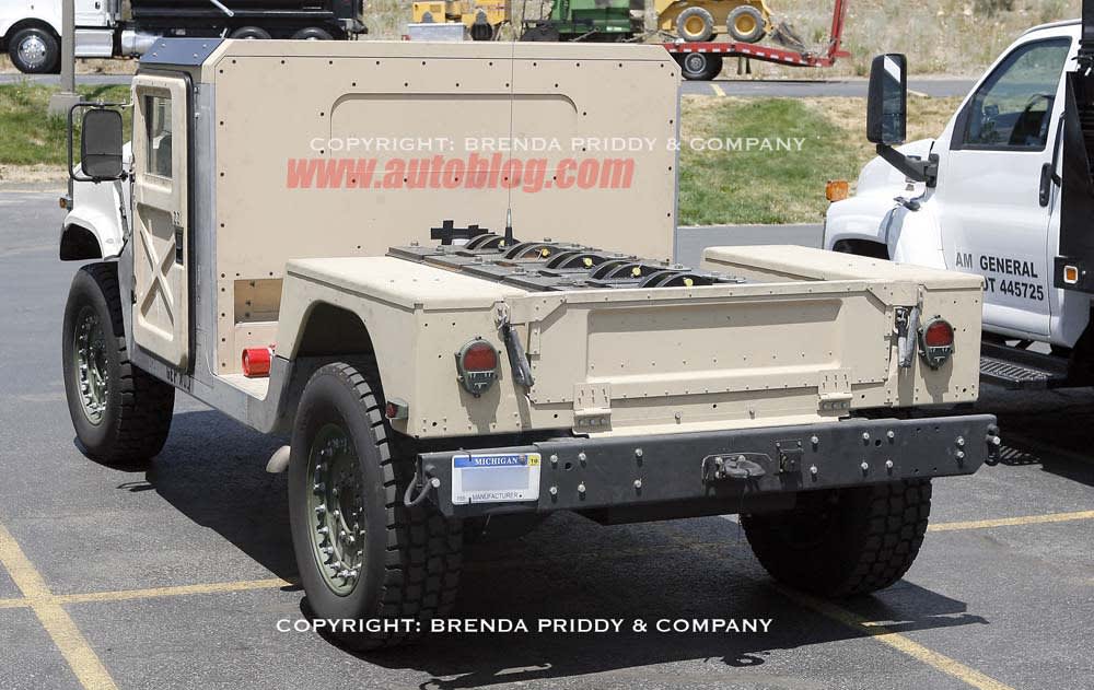 Spy Shots: AM General Humvee prototype caught! - Autoblog