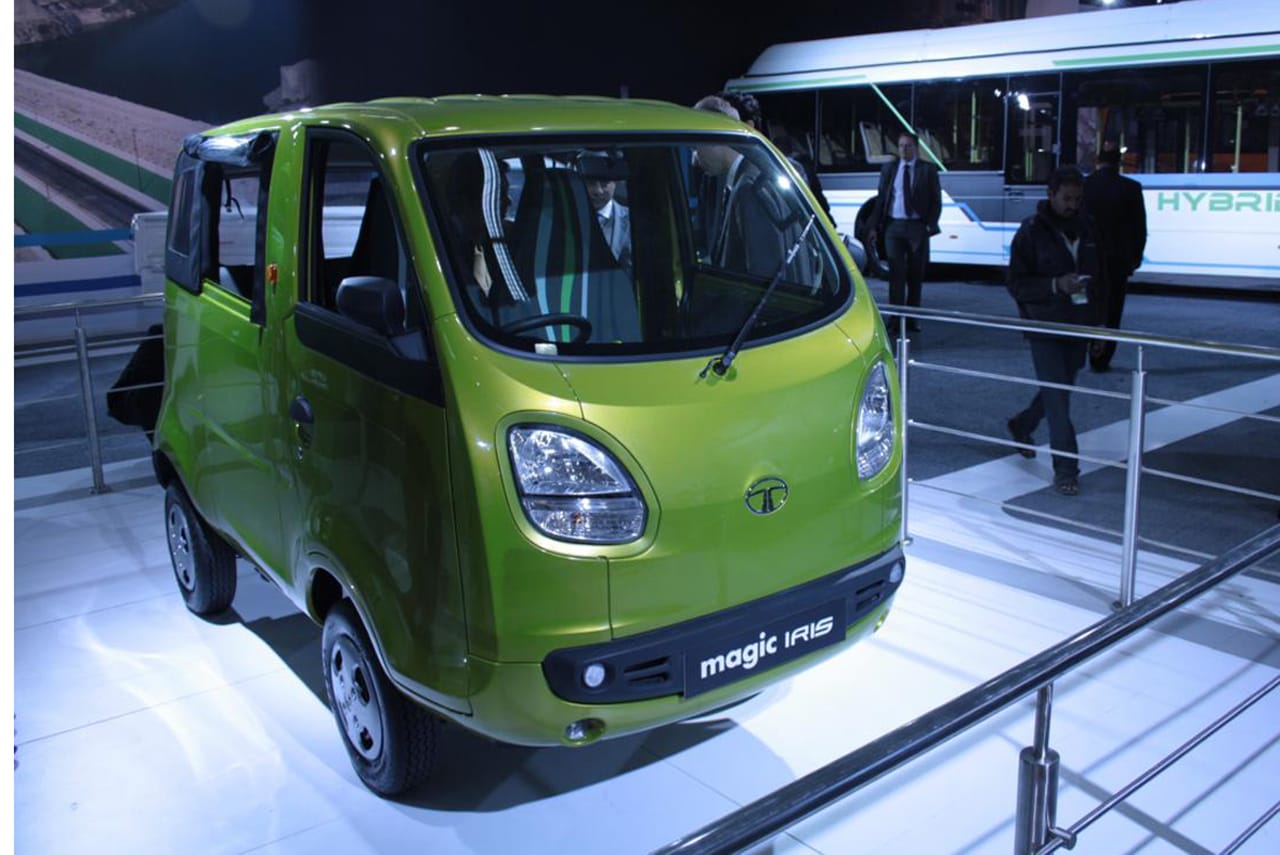 Auto Expo 2010: Tata Magic Iris is ready to take on the trike - Autoblog
