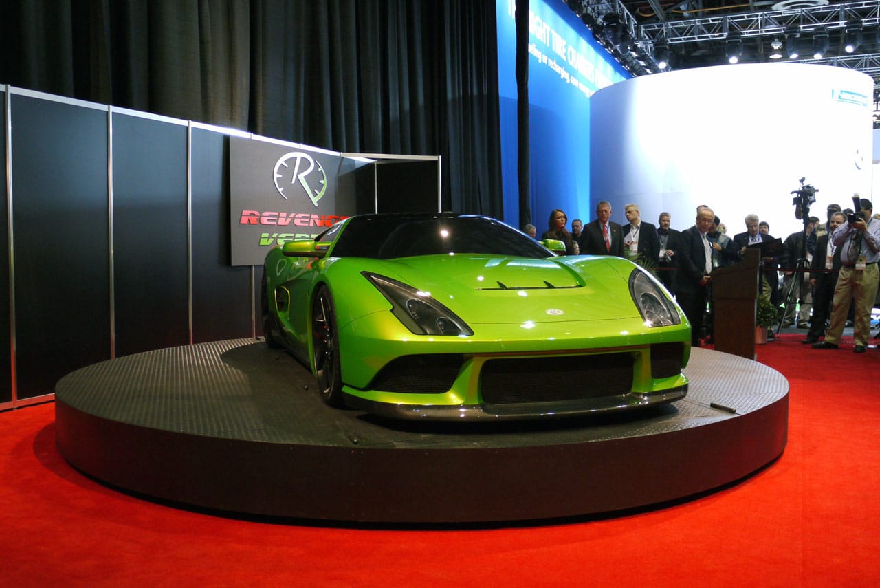 Detroit 2010: Revenge Verde Supercar adds mean to its green - Autoblog