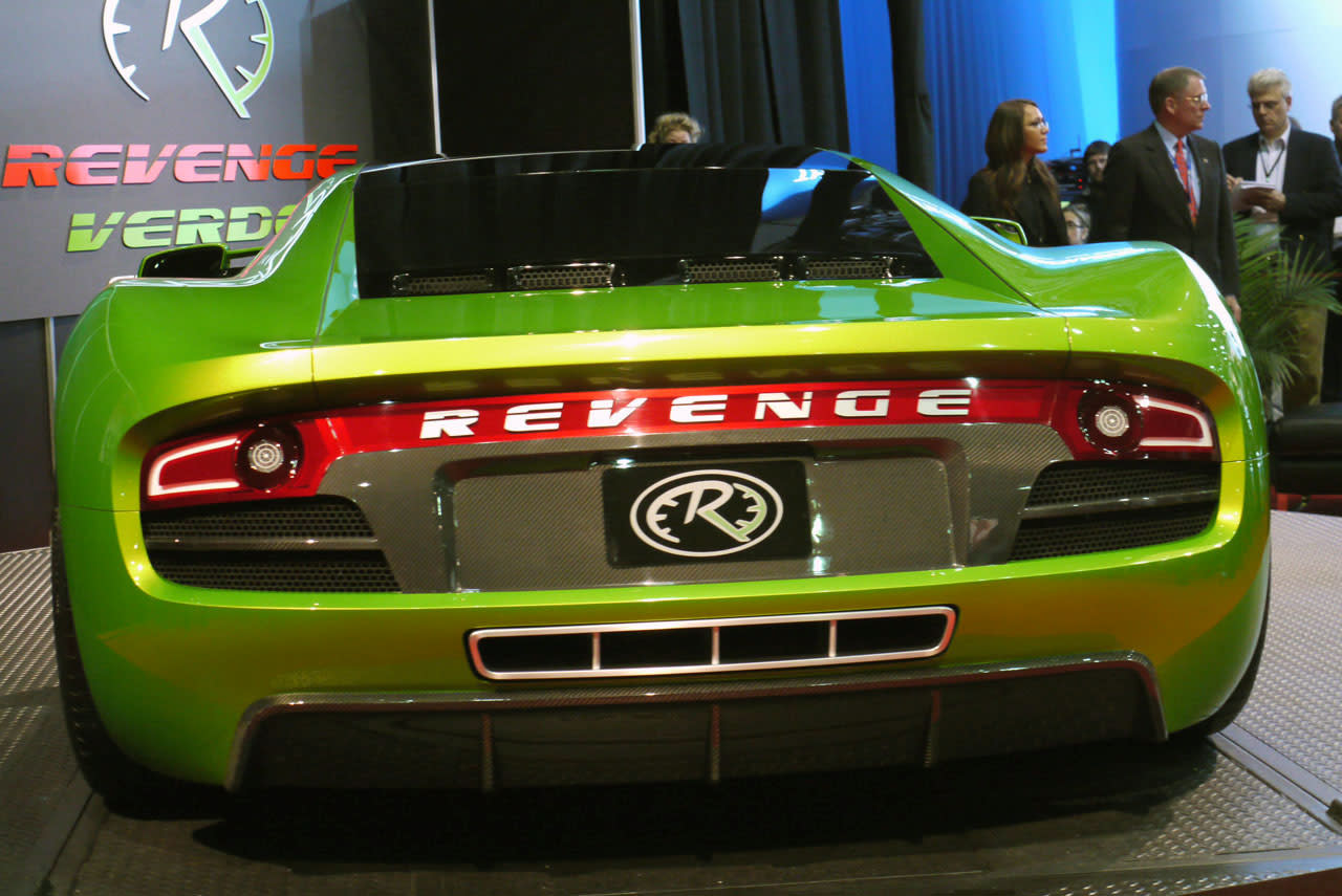 Detroit 2010: Revenge Verde Supercar adds mean to its green - Autoblog