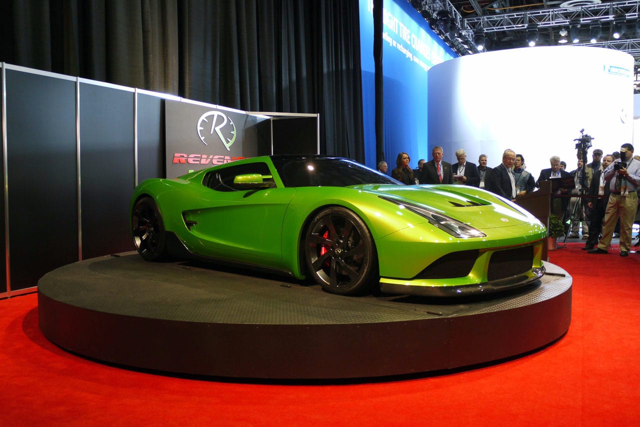 Detroit 2010: Revenge Verde Supercar adds mean to its green - Autoblog