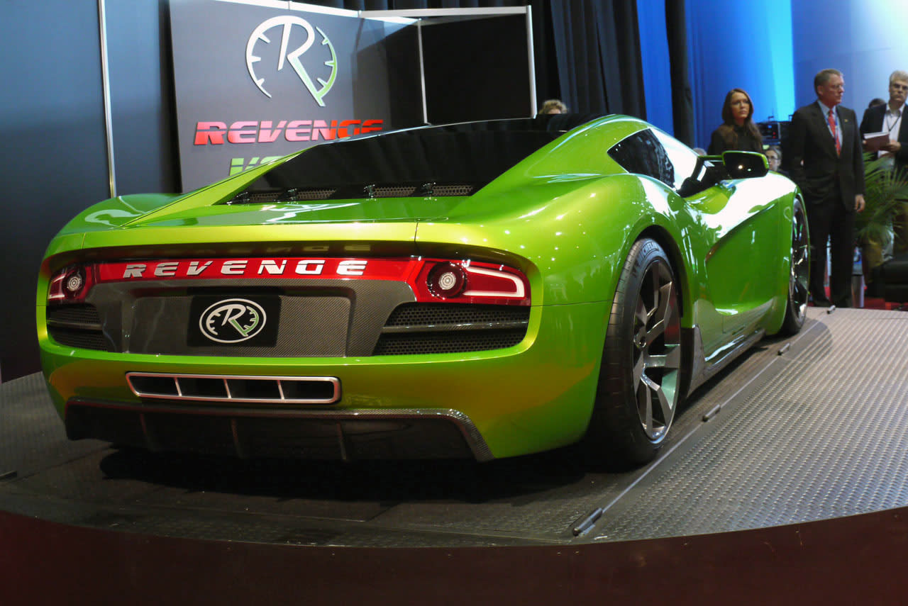 Detroit 2010: Revenge Verde Supercar adds mean to its green - Autoblog