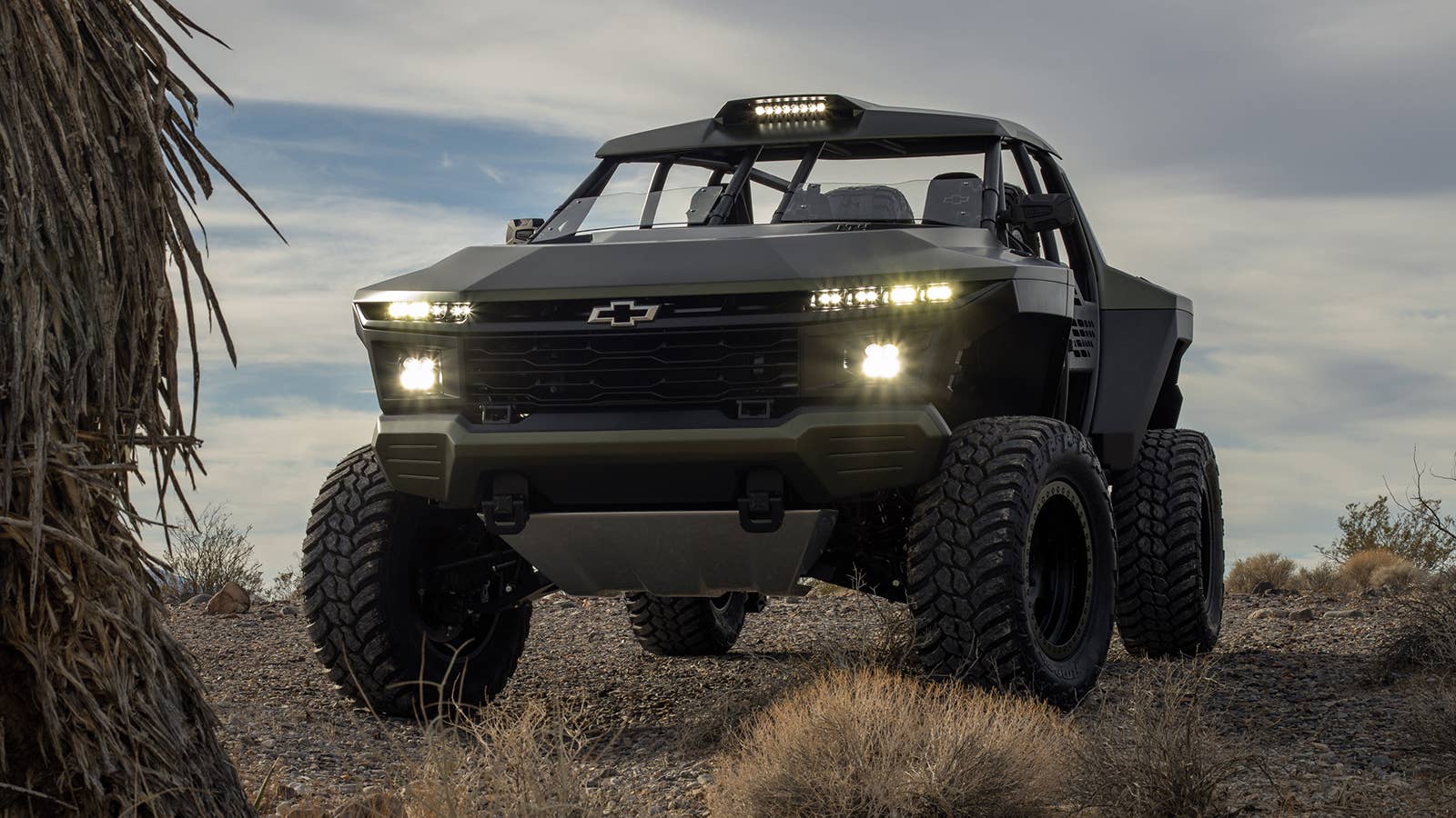 The Chevy Beast concept was a Silverado, now a custom 650-hp monster ...