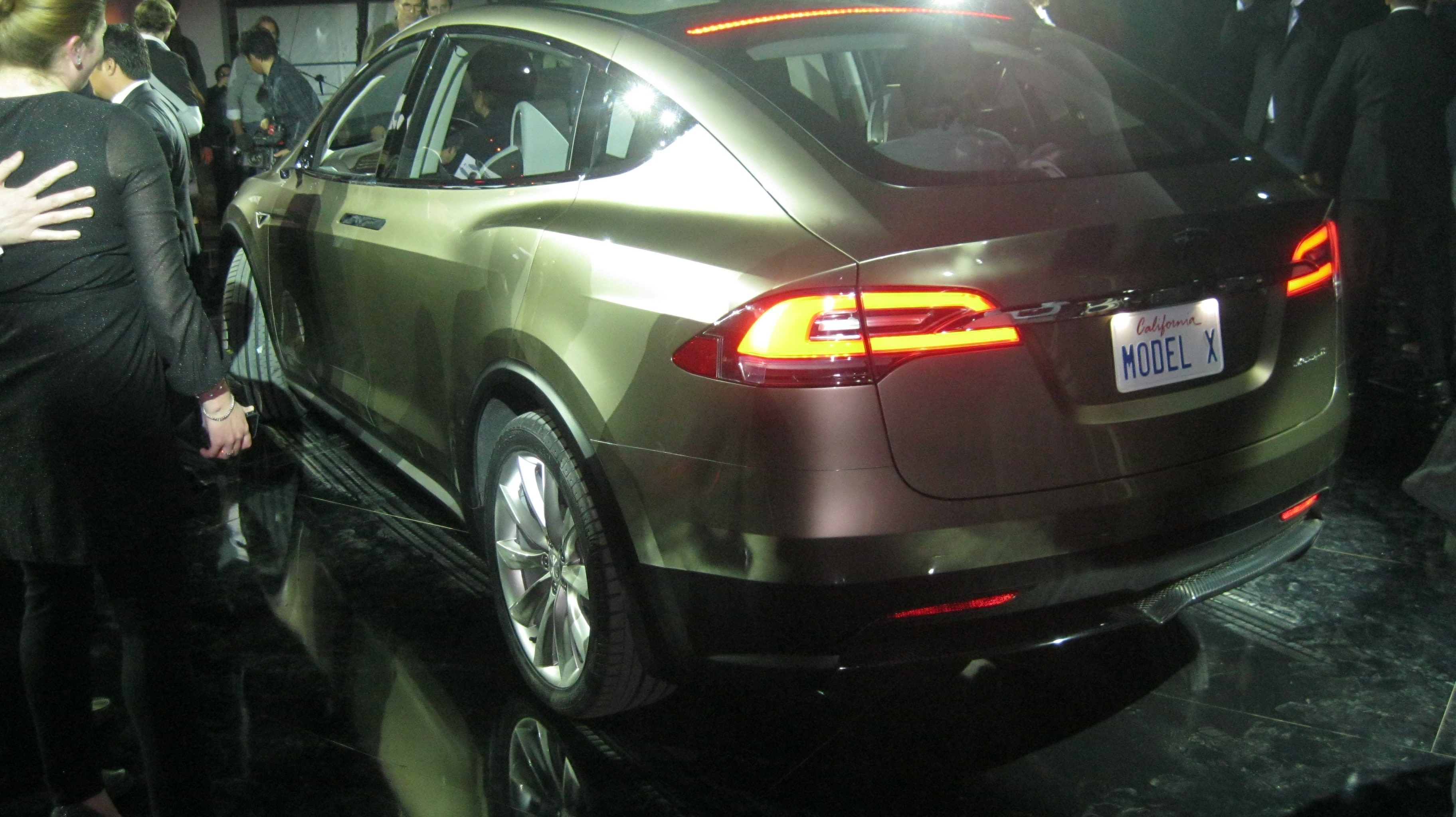More on Tesla Model X crossover EV unveiled, set for late '13 launch