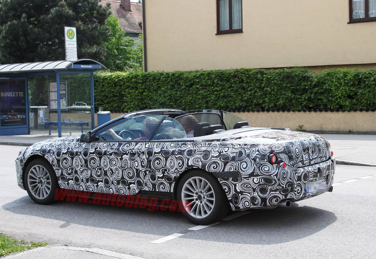 Spy Shots: Next-gen BMW 6 Series caught topless without shame - Autoblog
