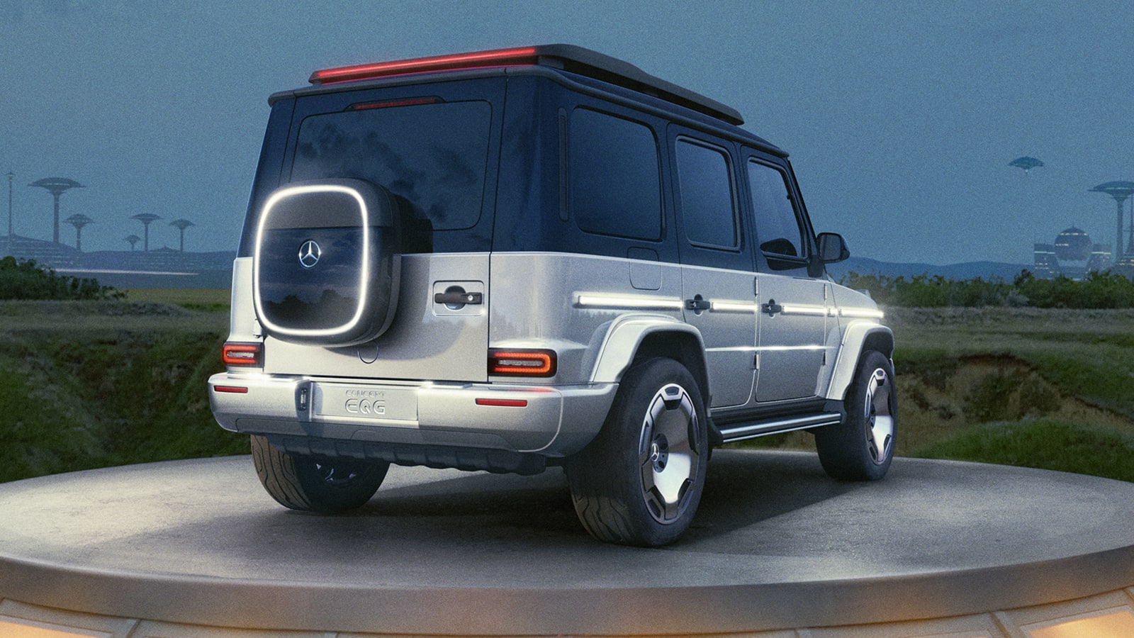 Mercedes-Benz Concept EQG makes Schwarzenegger's dreams reality - Autoblog