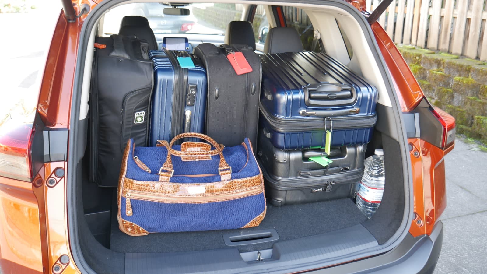 Nissan Rogue Luggage Test | How much cargo space? - Autoblog