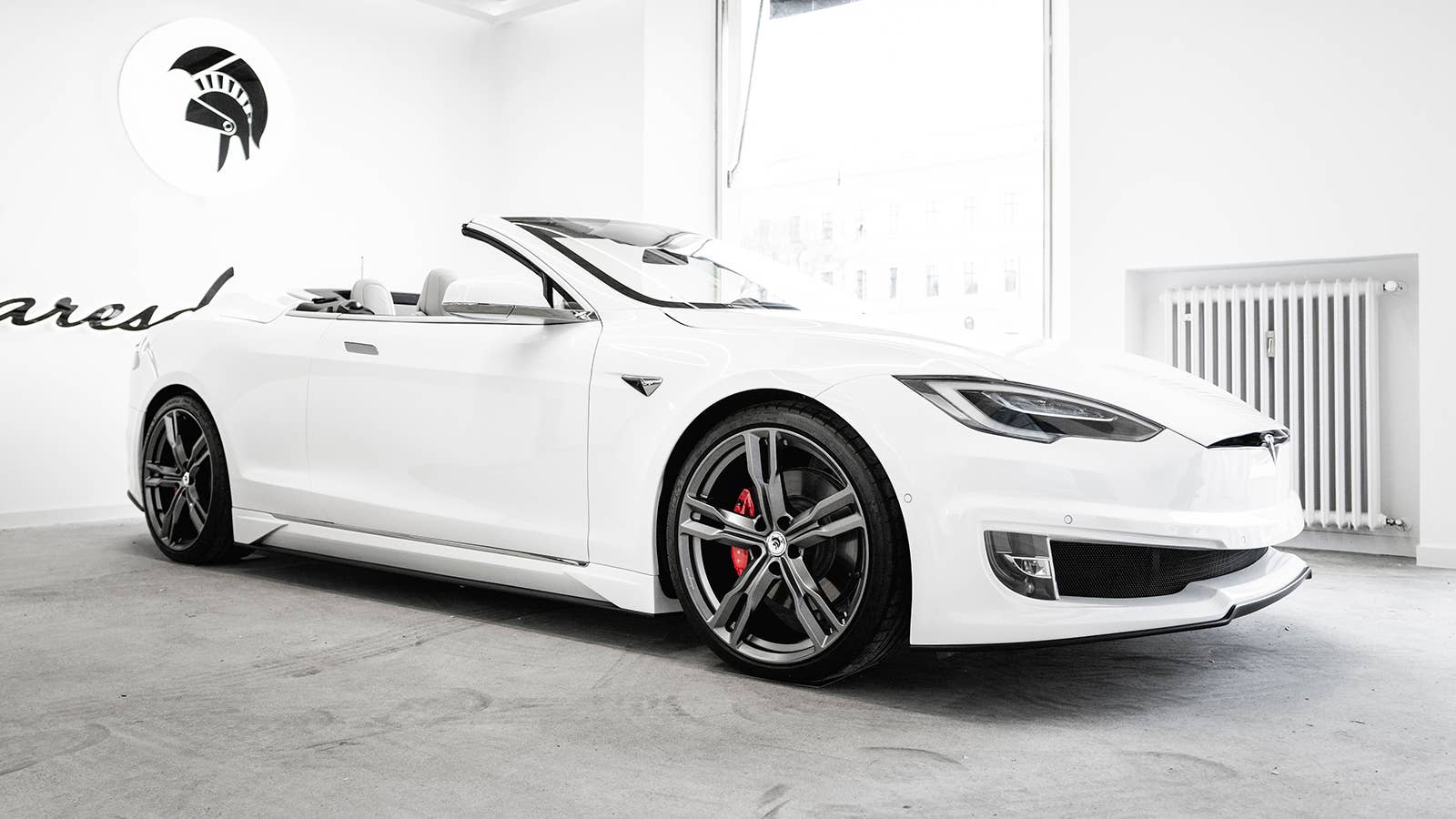 Ares Design turns the Tesla Model S into a two-door convertible - Autoblog