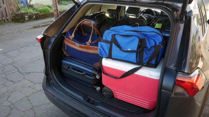 Toyota Camry Luggage Test | How big is the trunk? - Autoblog