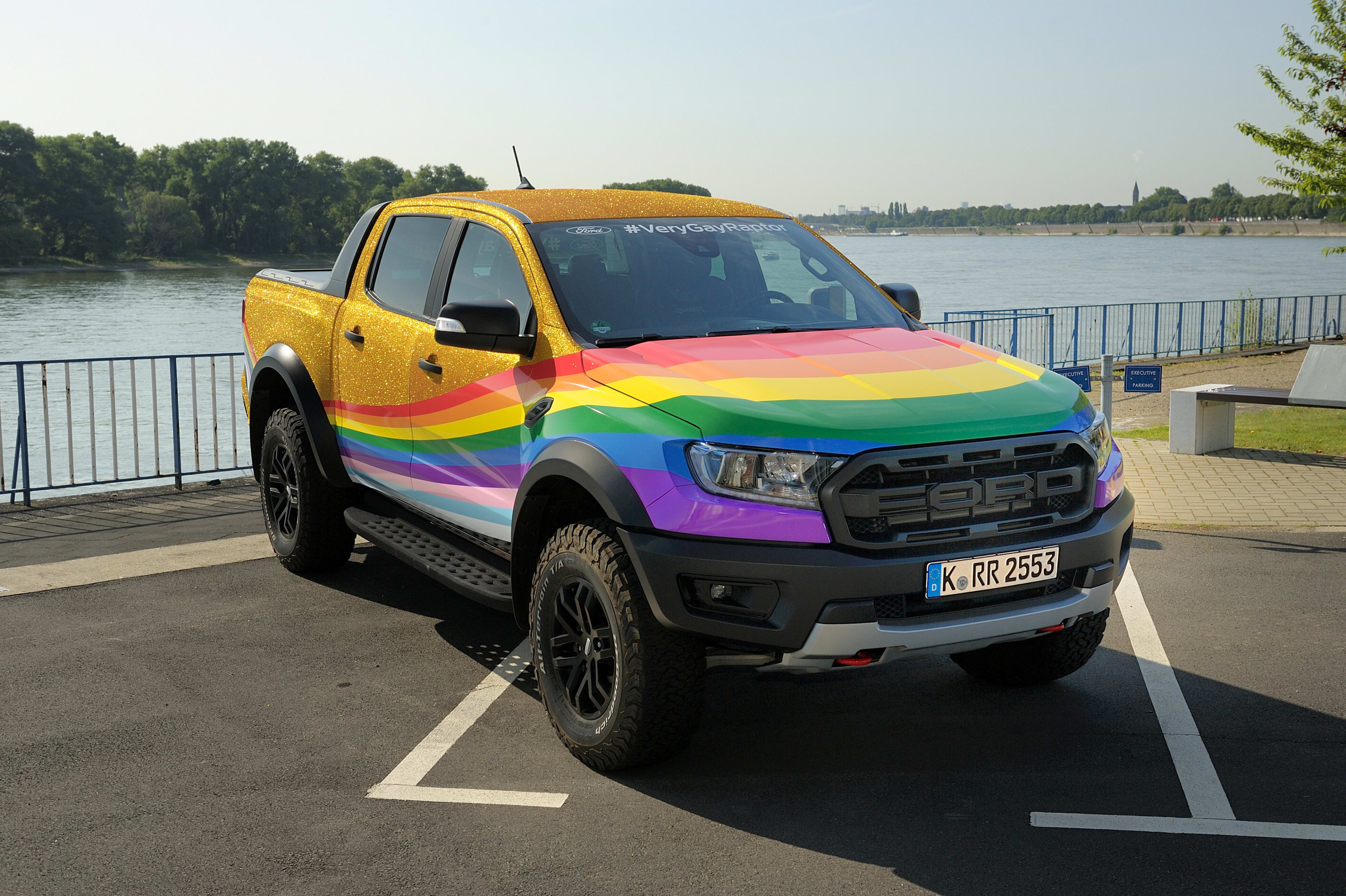 Ford actually built a 'Very Gay Raptor' in response to an internet ...